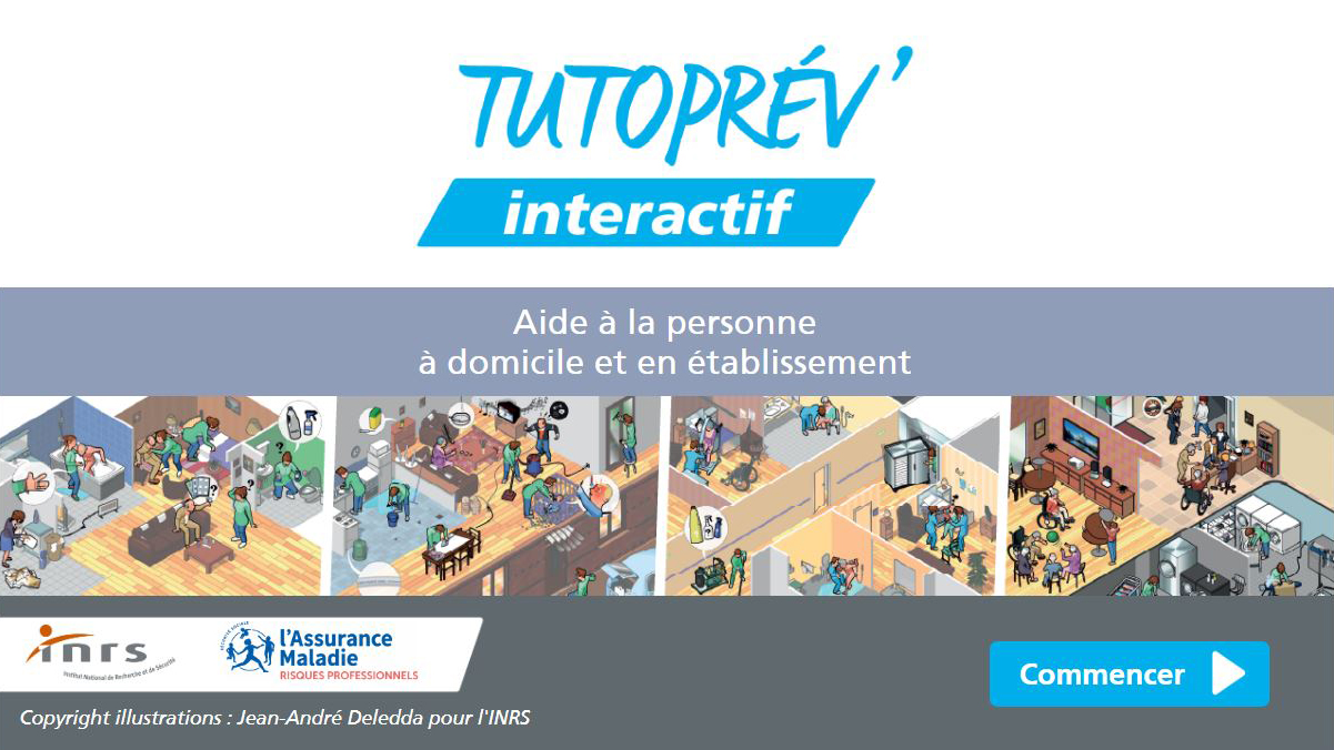 TutoPrév’ Accueil : découvrez la version interactive - Actualité - INRS